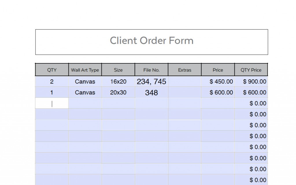 Gallery Designer • Updated Order Forms with Digital Signatures - Fundy ...