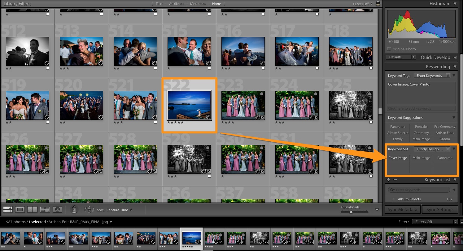 Easy workflow with Lightroom - Fundy Designer