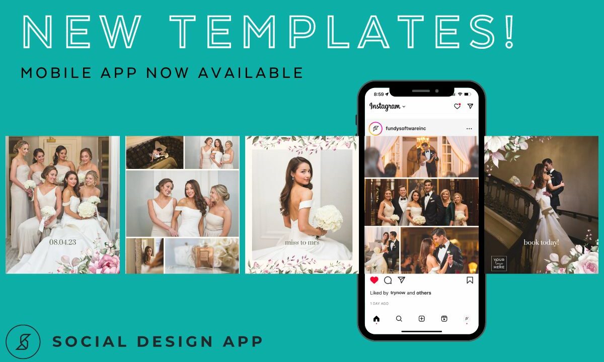 4 New Templates for the Social Design App! - Fundy Designer